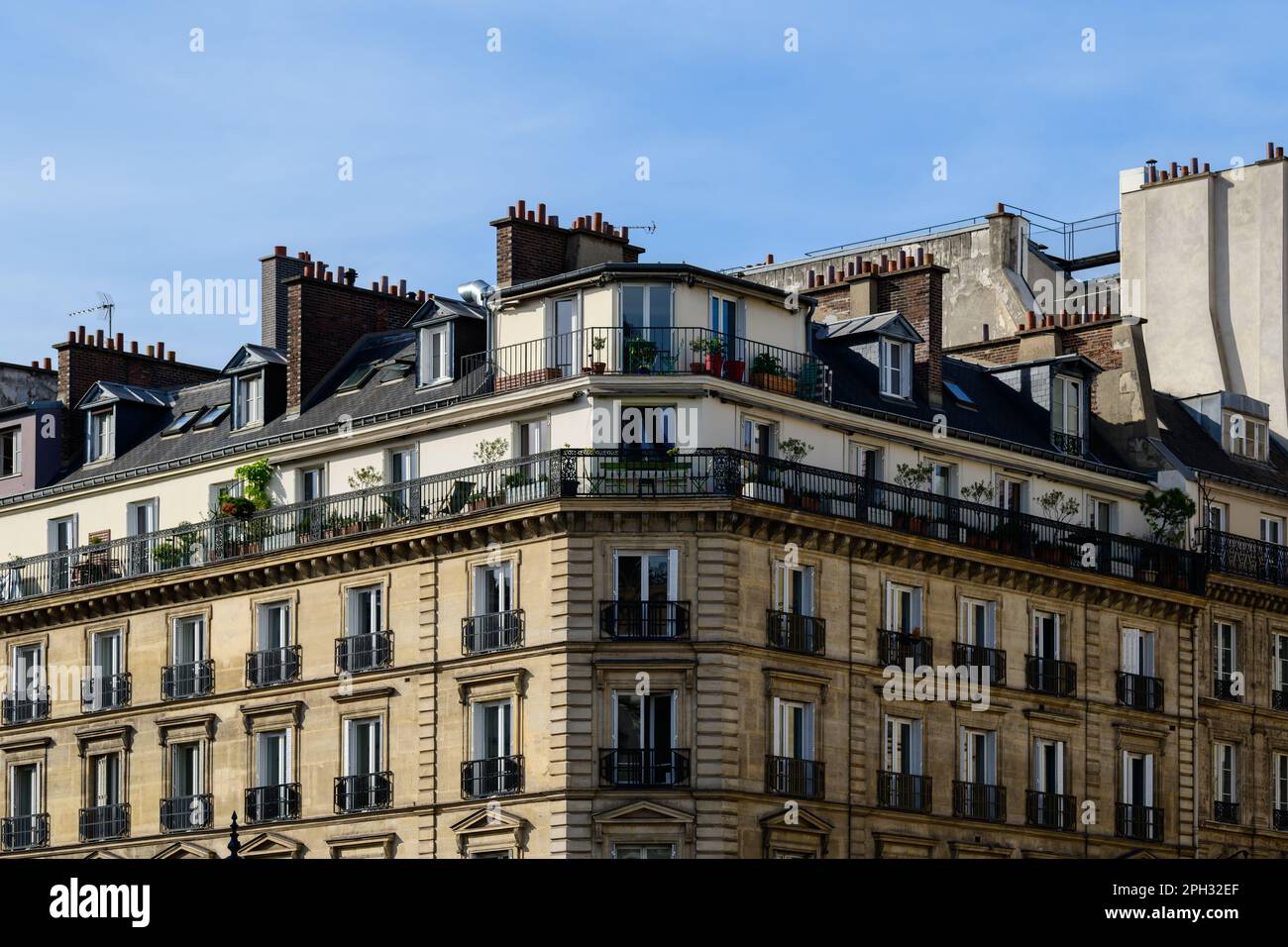 This landscape photo was taken, in Europe, in France, in ile de France ...