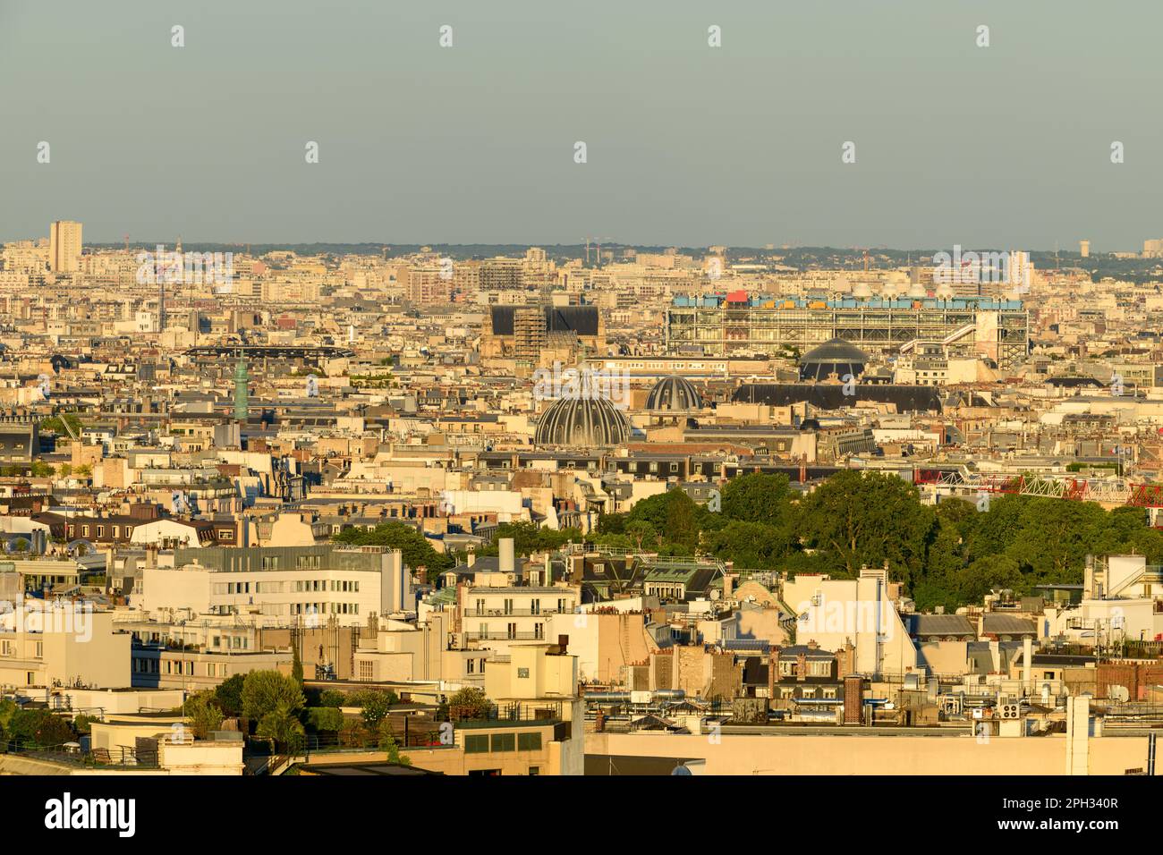 This landscape photo was taken, in Europe, in France, in ile de France ...