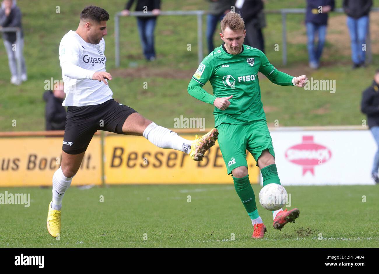 Bocholt, Deutschland. 25th Mar, 2023. firo : 03/25/2023 football ...