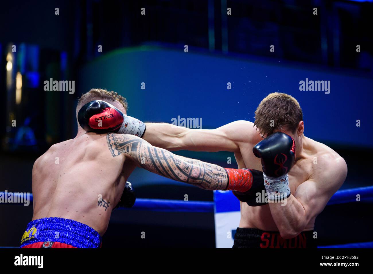Hamburg, Germany. 25th Mar, 2023. Boxing: Boxing gala of the P2M stable ...