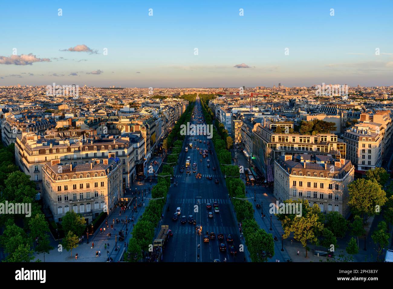 This landscape photo was taken, in Europe, in France, in ile de France, in Paris, in summer. We ...