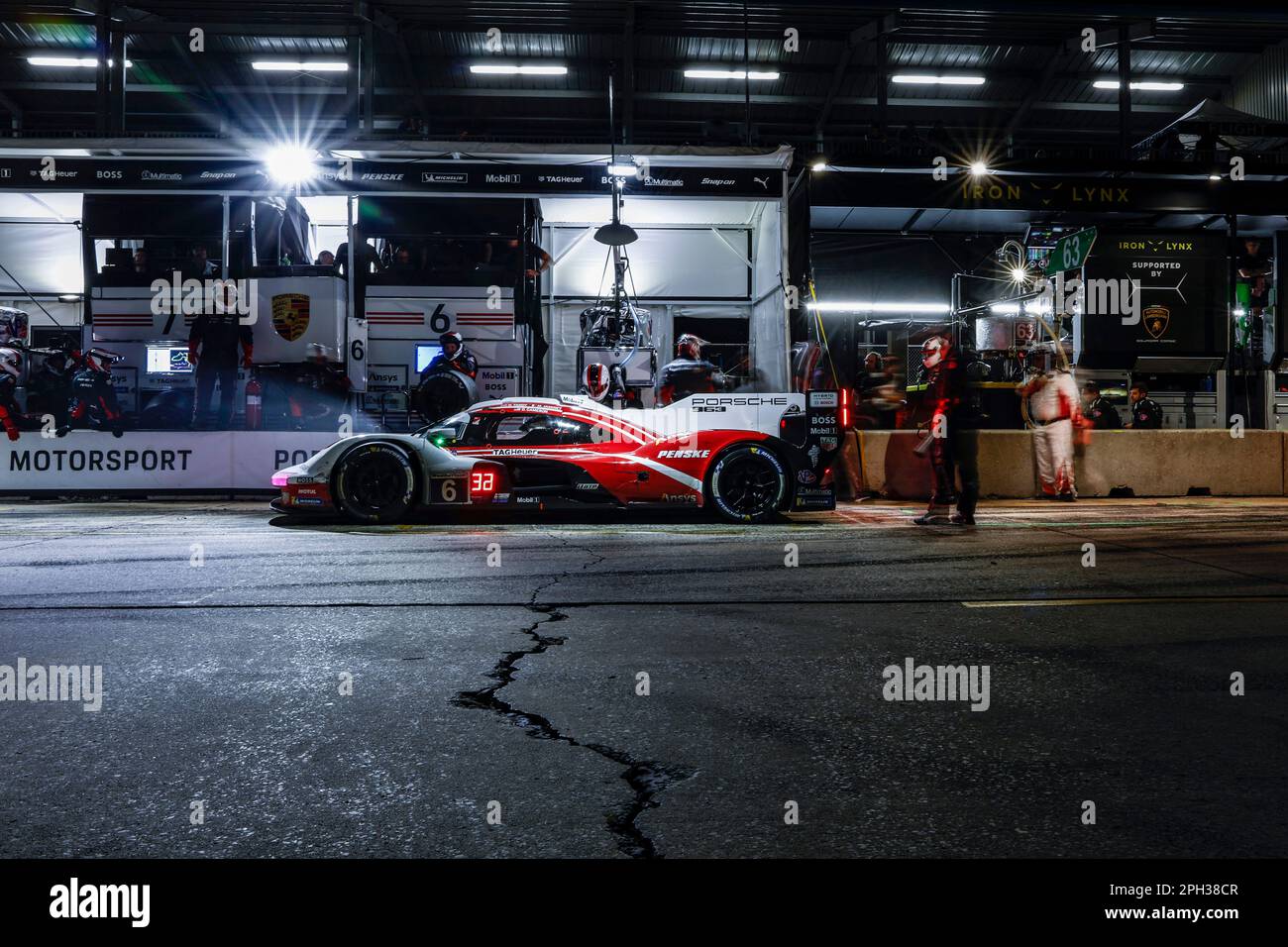 Sebring, Vereinigte Staaten. 19th Mar, 2023. Porsche 911 GT3 R ...