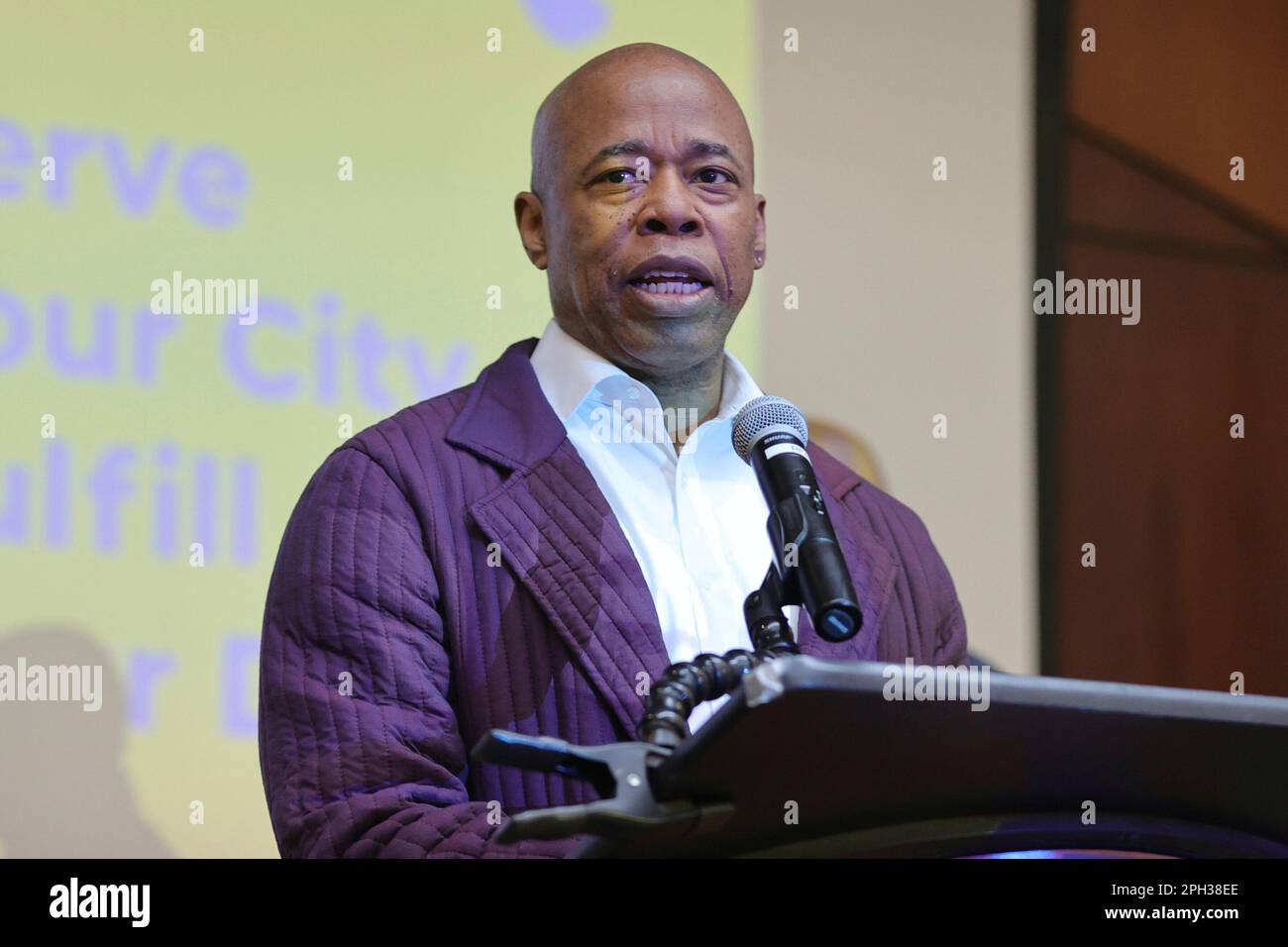 Queens Borough Hall, New York, USA, March 25, 2023 - New York City ...
