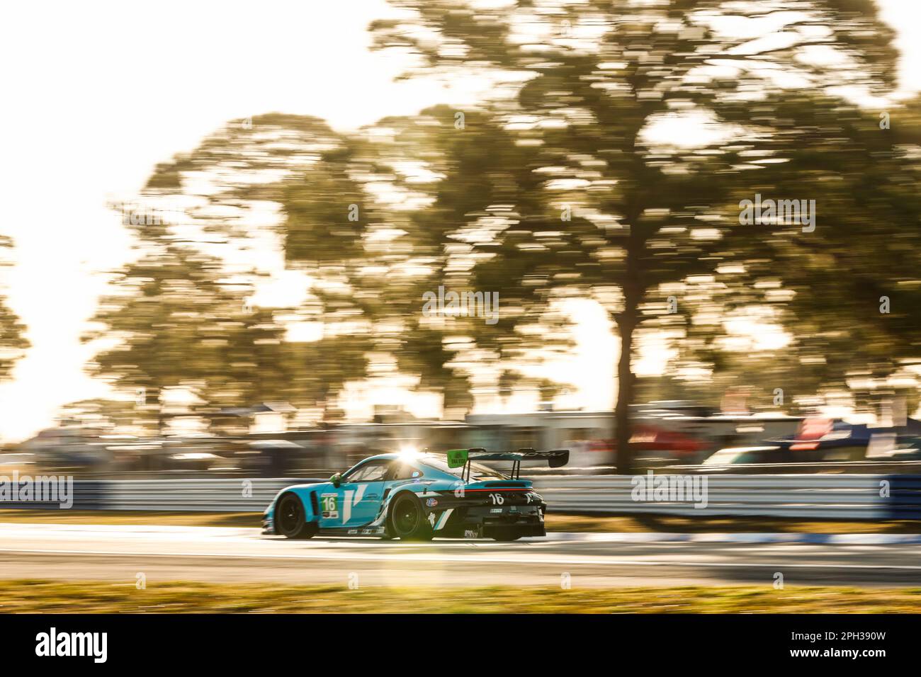Sebring, Vereinigte Staaten. 17th Mar, 2023. Porsche 911 GT3 R, Wright ...