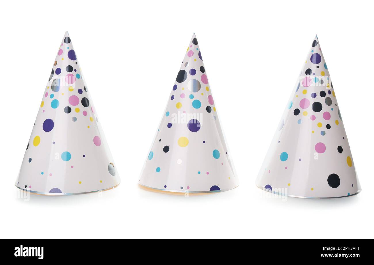 Cone hats Cut Out Stock Images & Pictures - Alamy