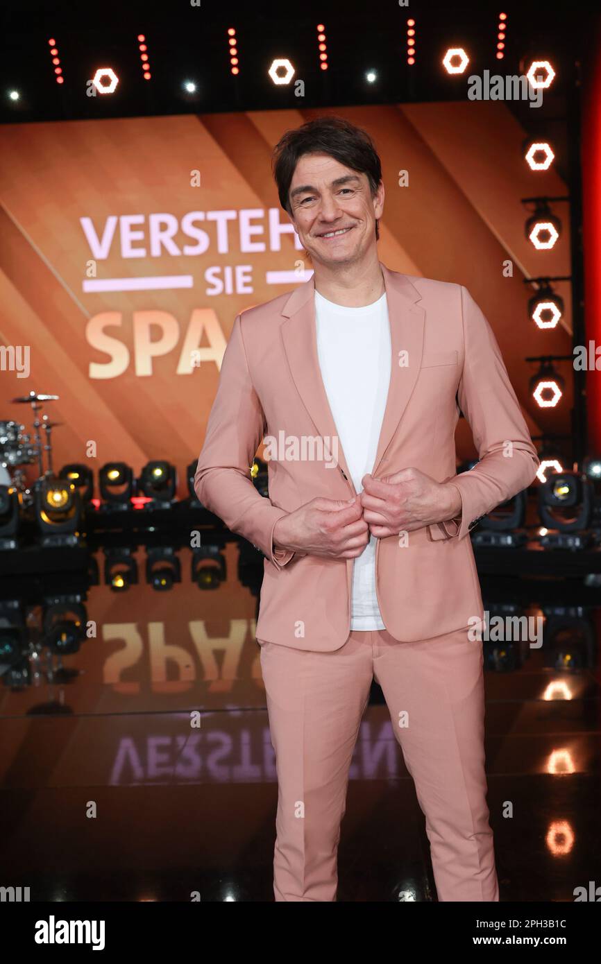 Berlin, Germany. 25th Mar, 2023. Comedian Matze Knop is a guest on the ...