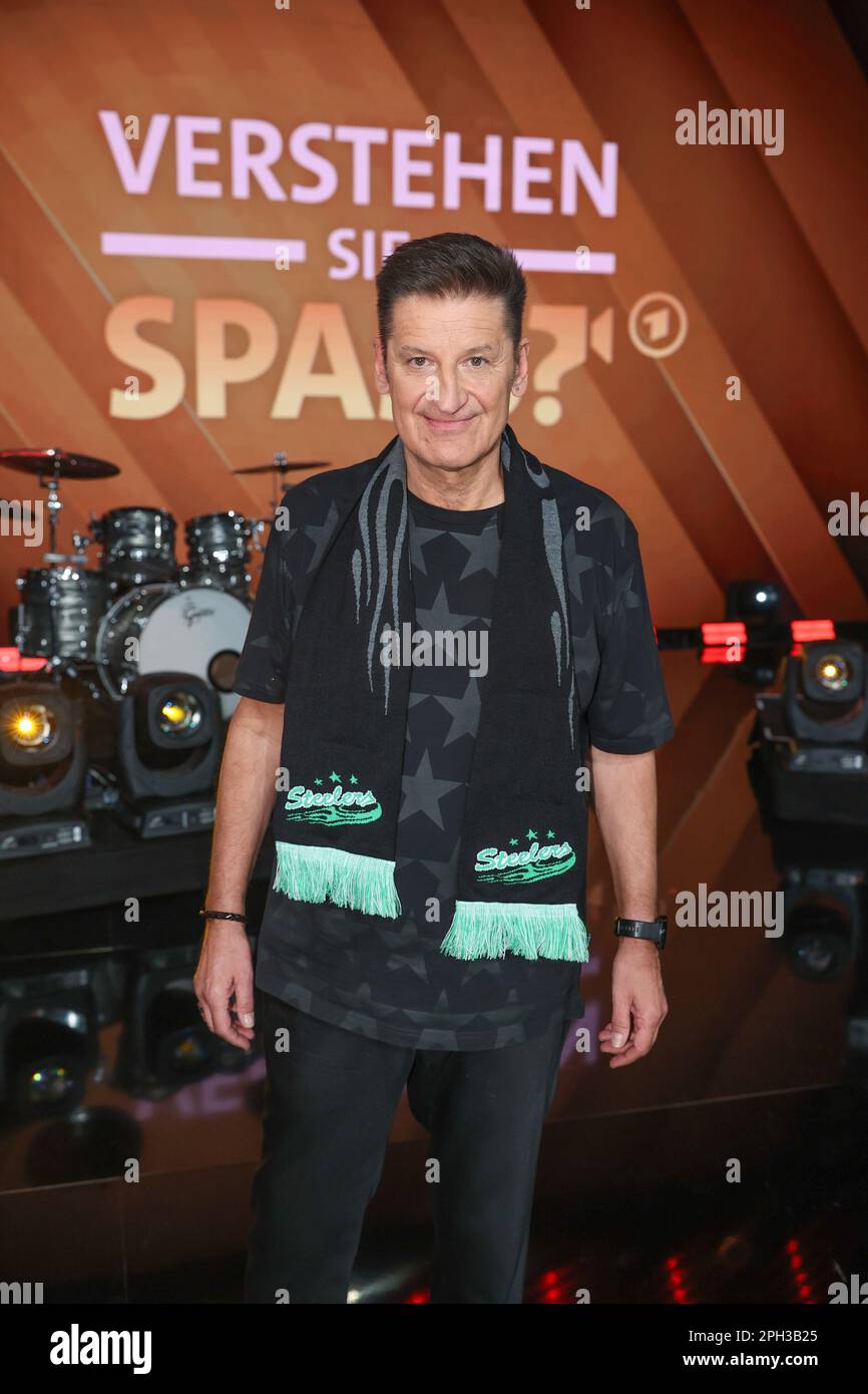 Berlin, Germany. 25th Mar, 2023. The musician Hartmut Engler is a guest ...