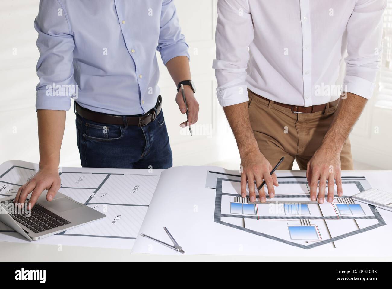 Architects drawings hi-res stock photography and images - Alamy