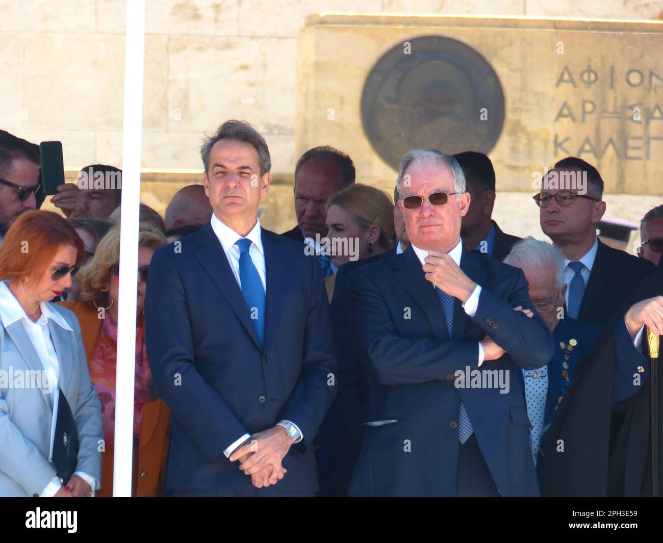 Athens, Greece. 25th Mar, 2023. Syntagma Square, Tomb of the Unknown ...