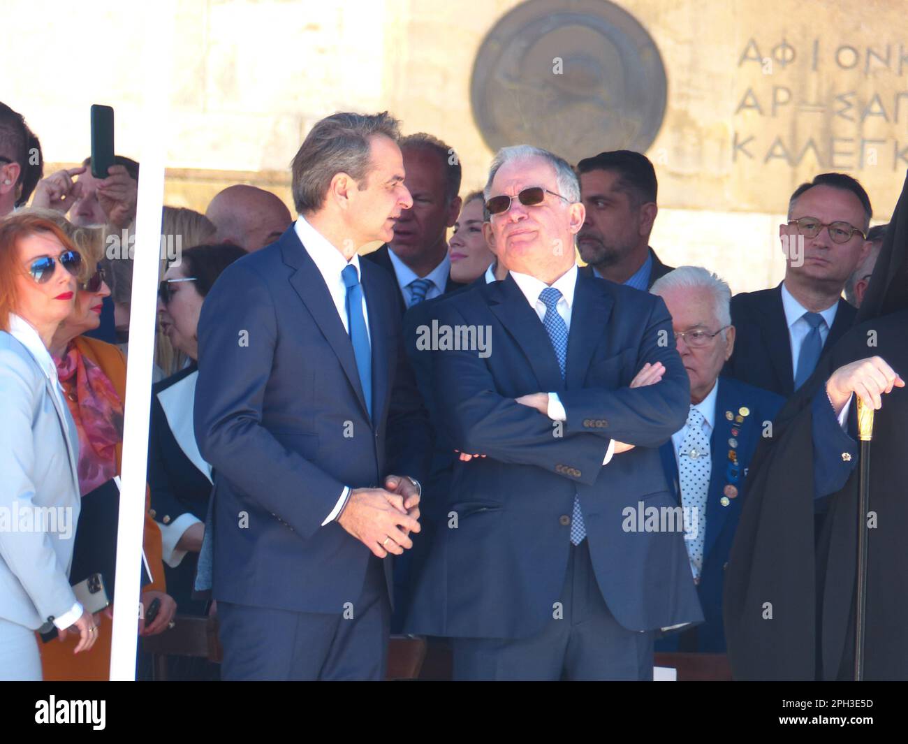 Athens, Greece. 25th Mar, 2023. Syntagma Square, Tomb of the Unknown ...