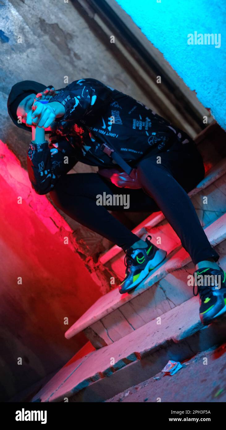 ALI D : ALGERIAN RAPPER Stock Photo - Alamy