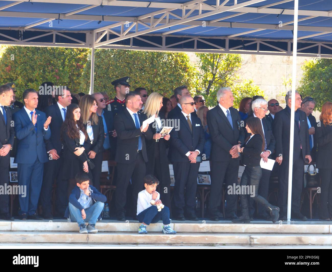 Athens, Greece. 25th Mar, 2023. Syntagma Square, Tomb of the Unknown ...