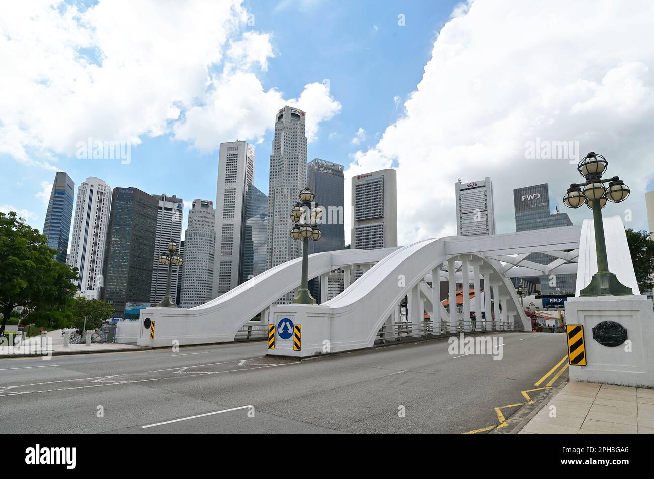 North end of Elgin Bridge, the first permanent bridge to be built ...