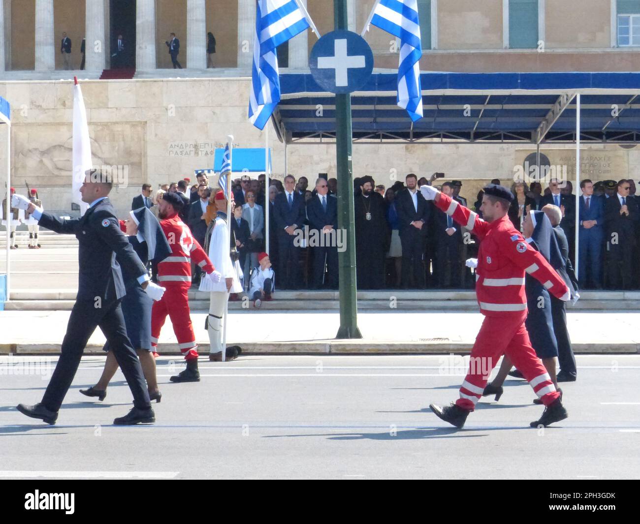 Athens, Greece. 25th Mar, 2023. Syntagma Square, Tomb of the Unknown ...