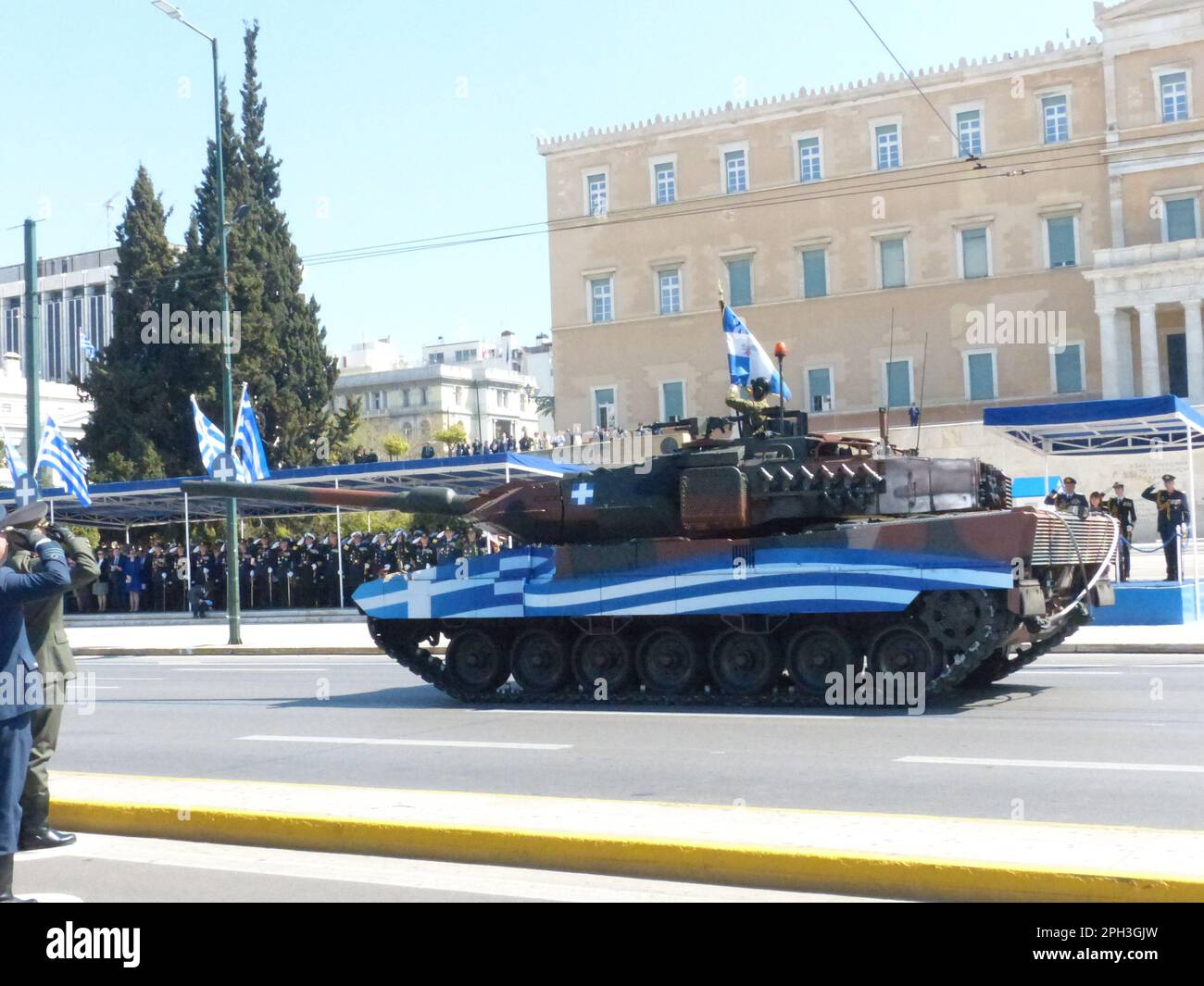 Athens, Greece. 25th Mar, 2023. Syntagma Square, Tomb of the Unknown ...