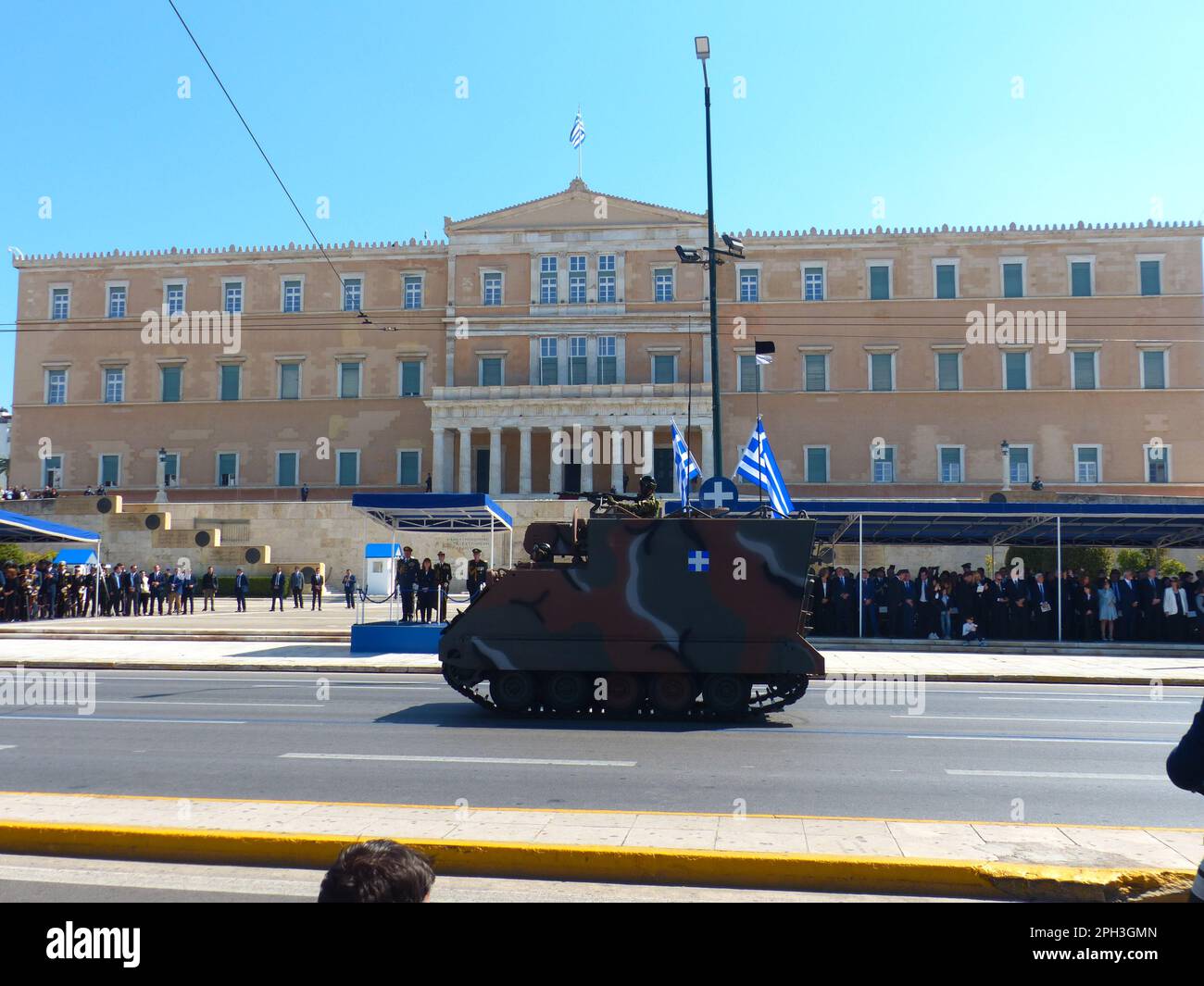 Athens, Greece. 25th Mar, 2023. Syntagma Square, Tomb of the Unknown ...