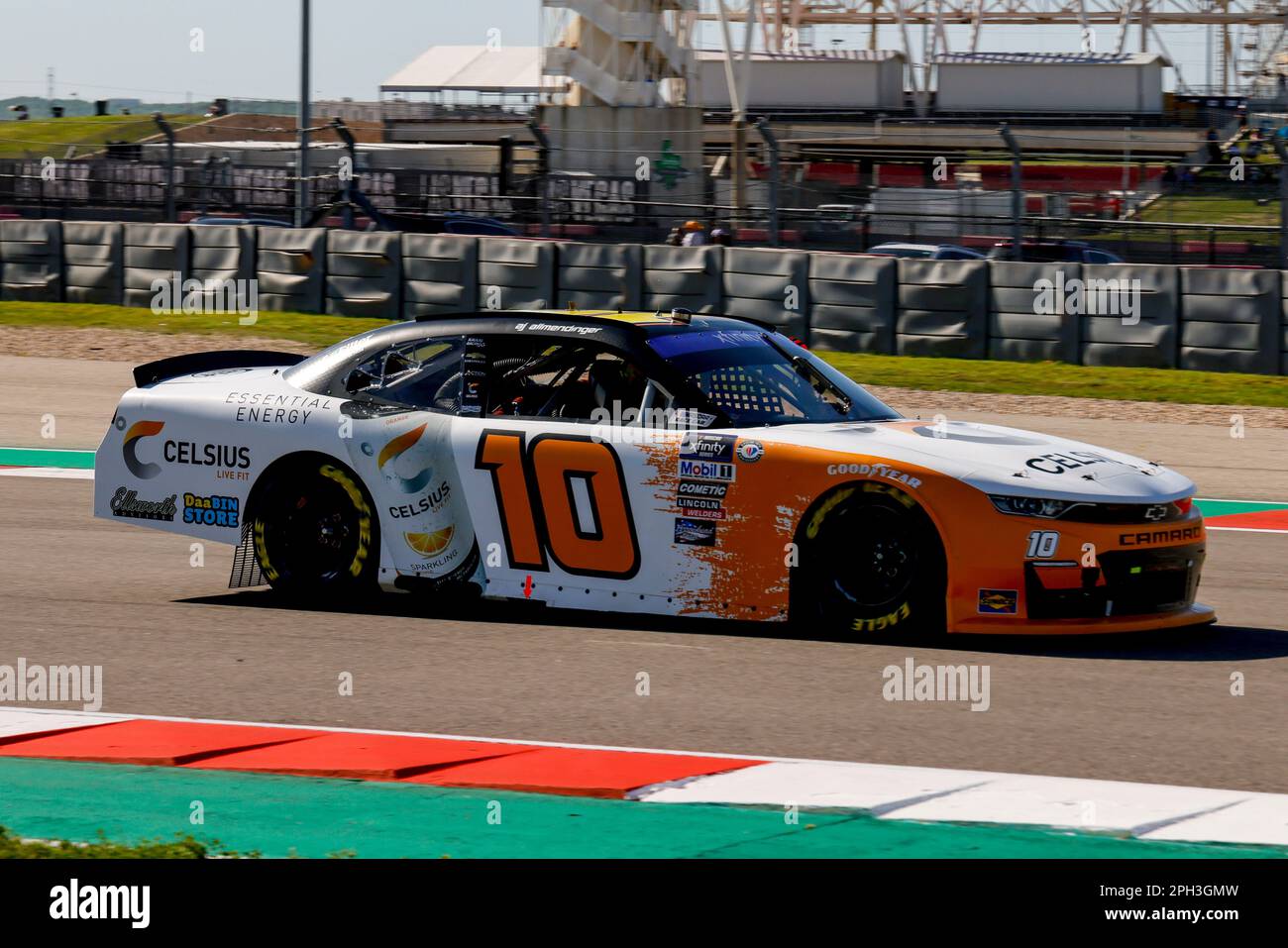 AUSTIN, TX - MARCH 25: AJ Allmendinger (#10 Kaulig Racing Celsius ...