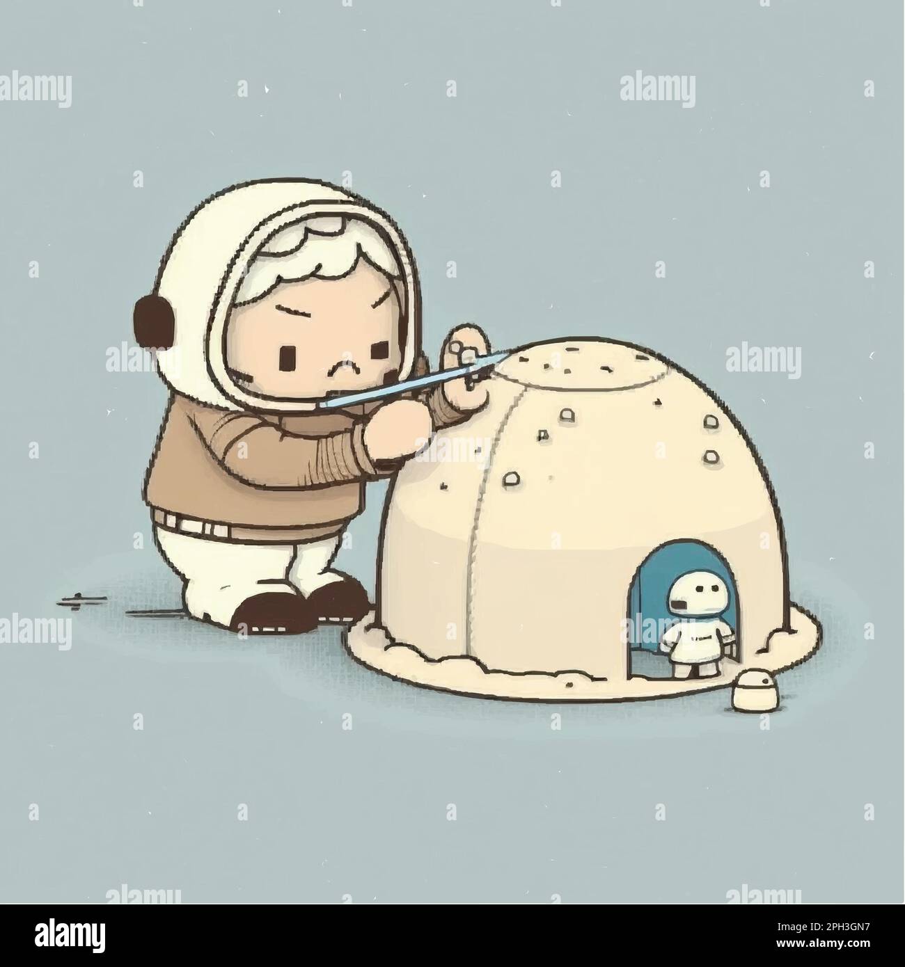 Kids model making Stock Vector Images - Alamy