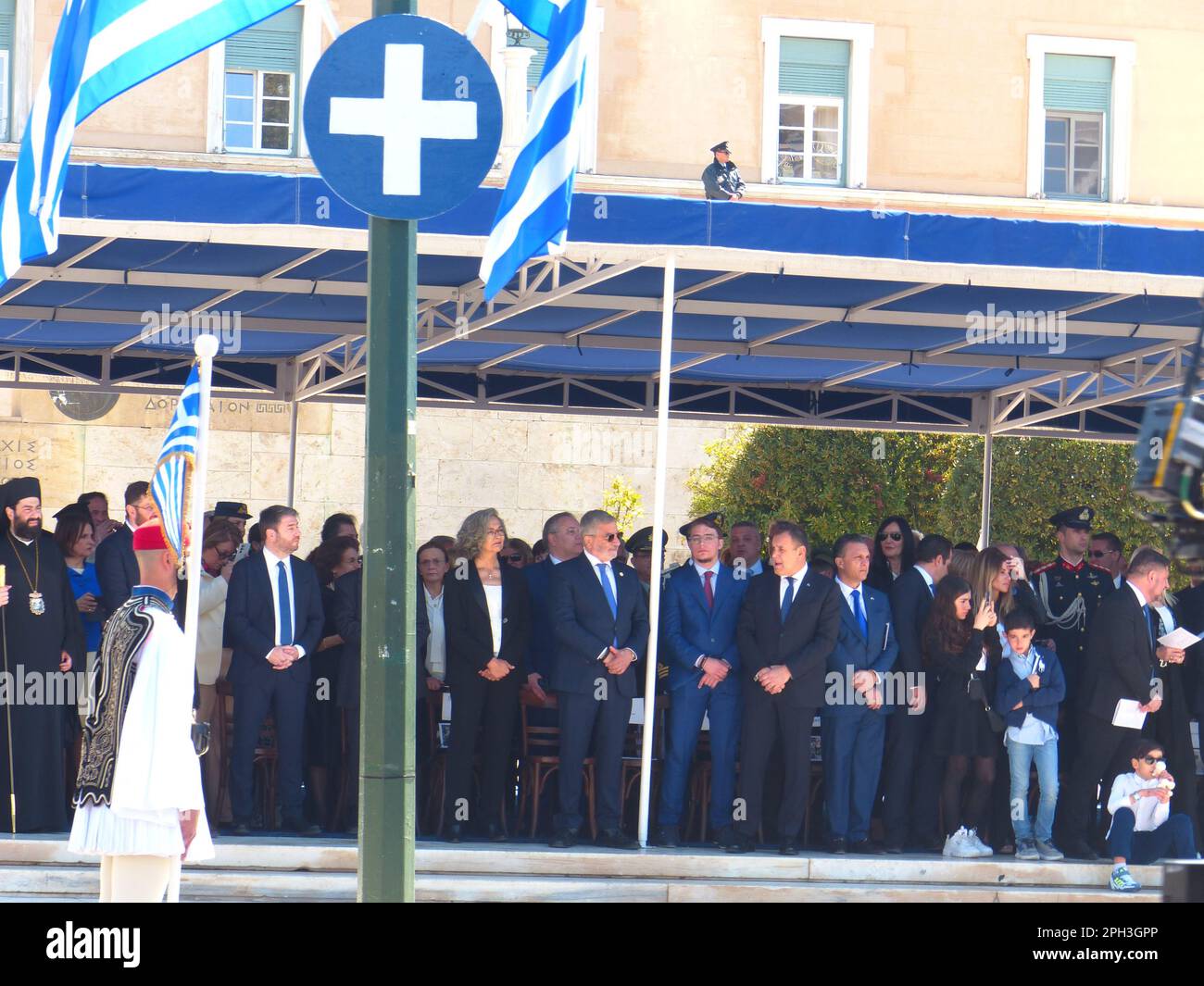 Athens, Greece. 25th Mar, 2023. Syntagma Square, Tomb of the Unknown ...