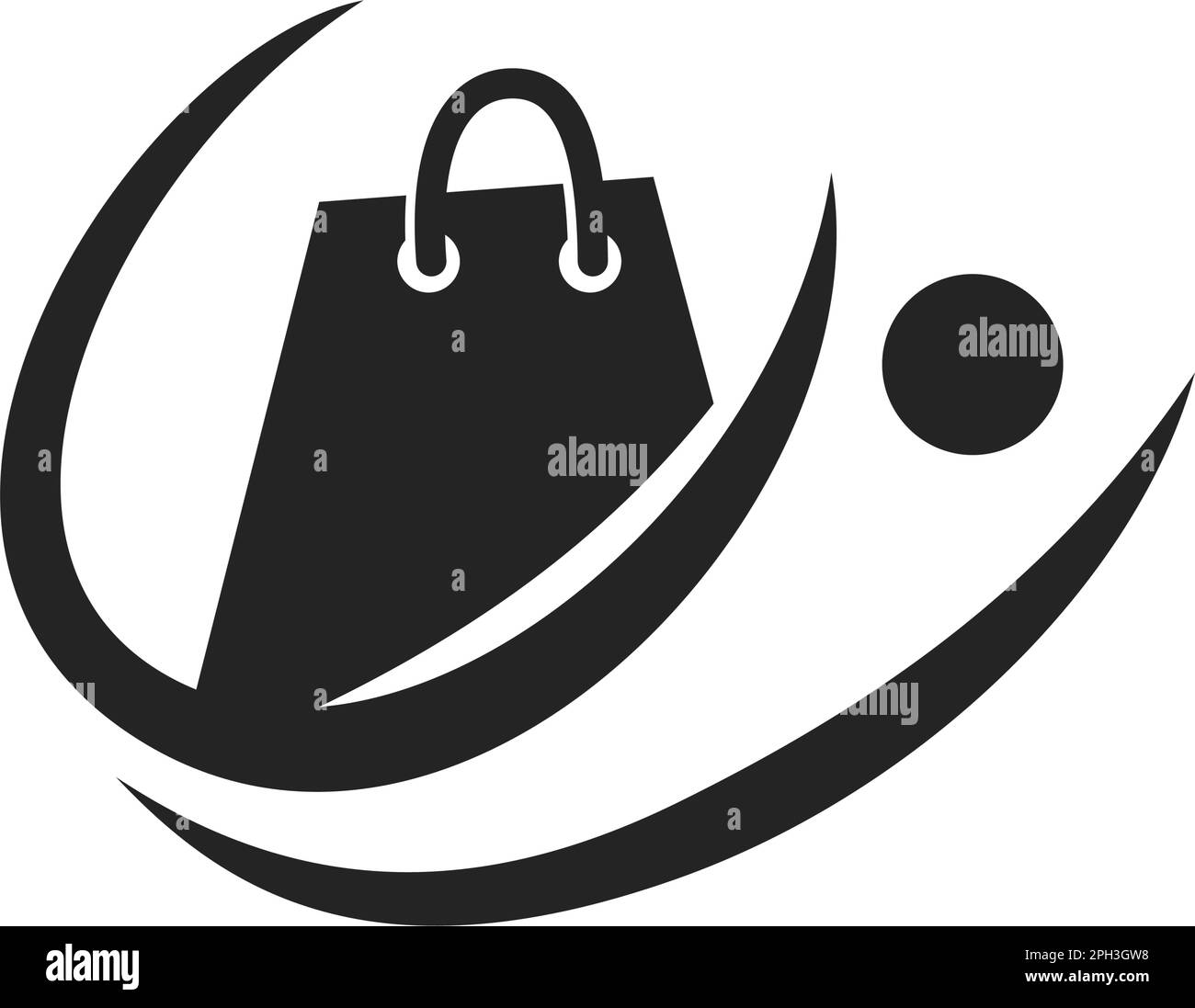 shop logo template Icon Illustration Brand Identity. Isolated and flat ...