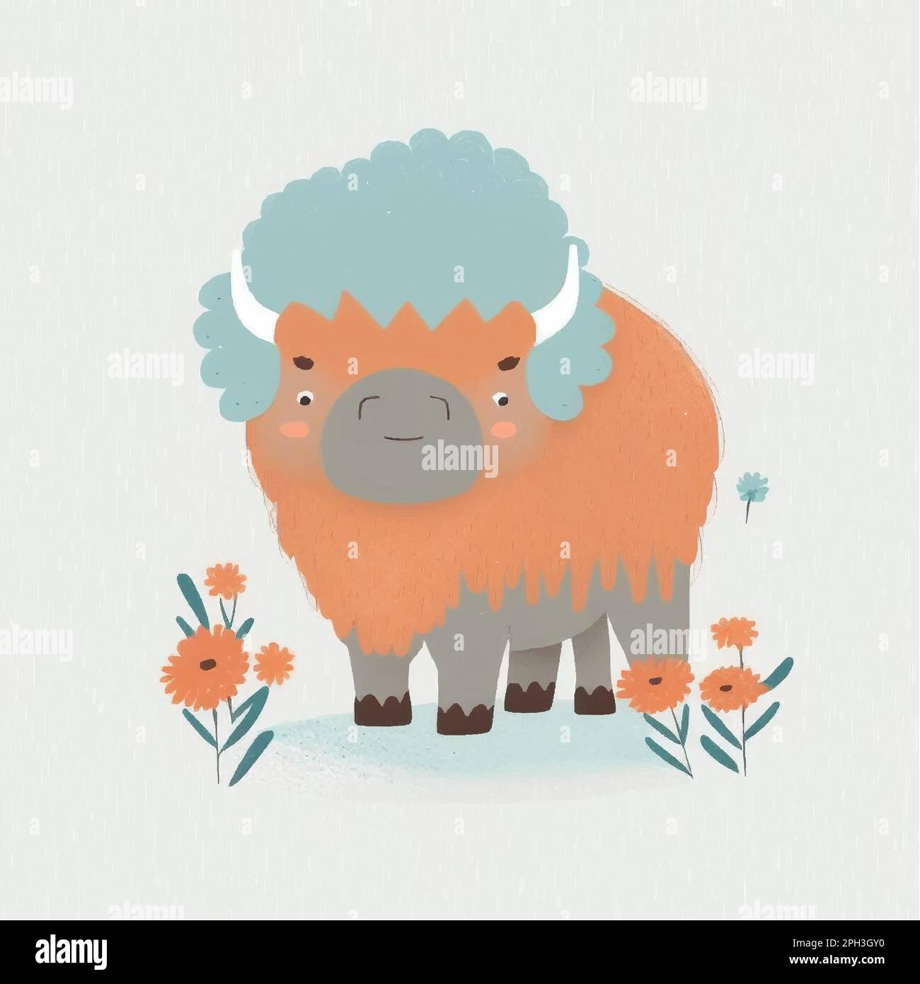 Beautiful bison Stock Vector Images - Alamy