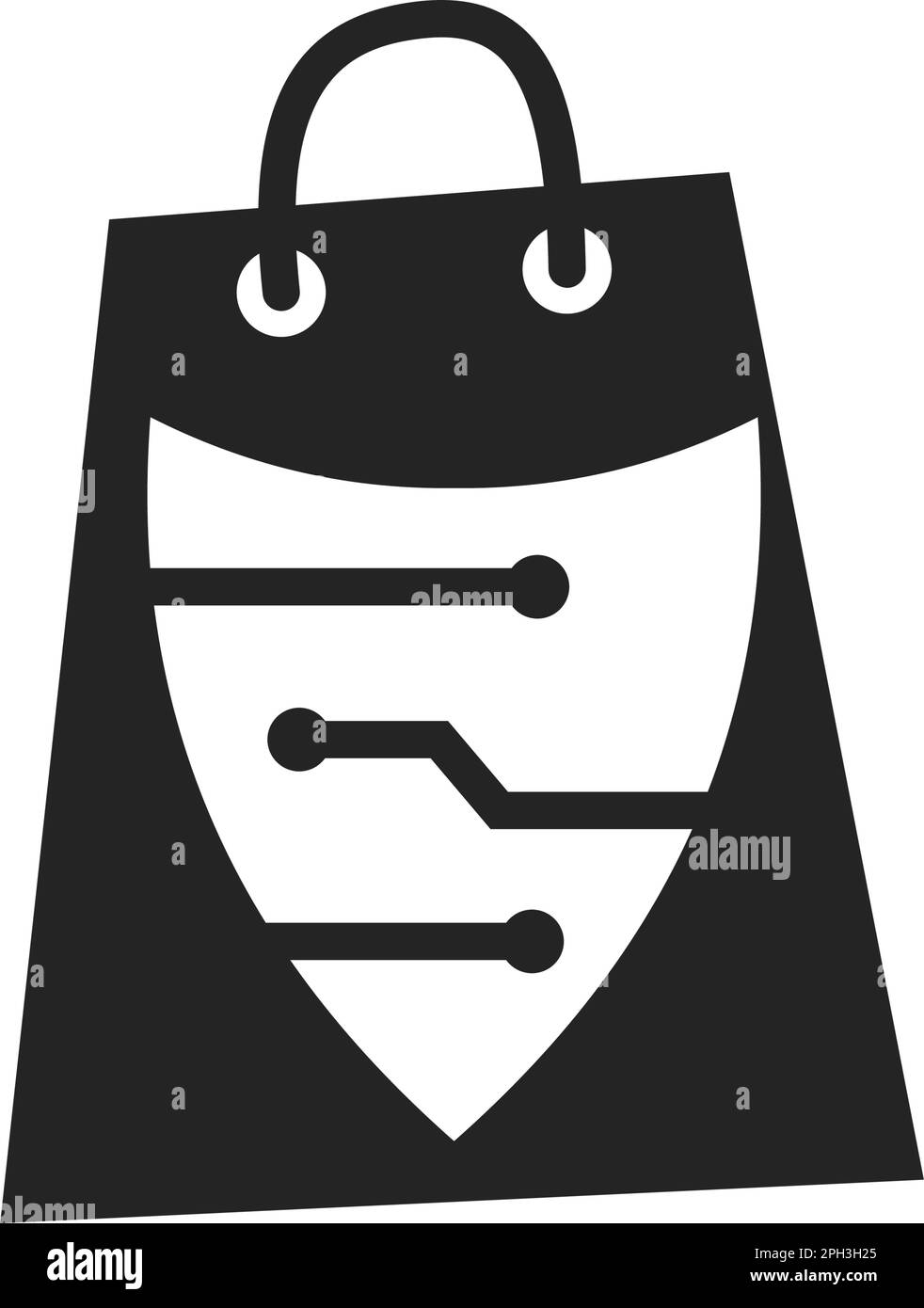 shop logo template Icon Illustration Brand Identity. Isolated and flat ...