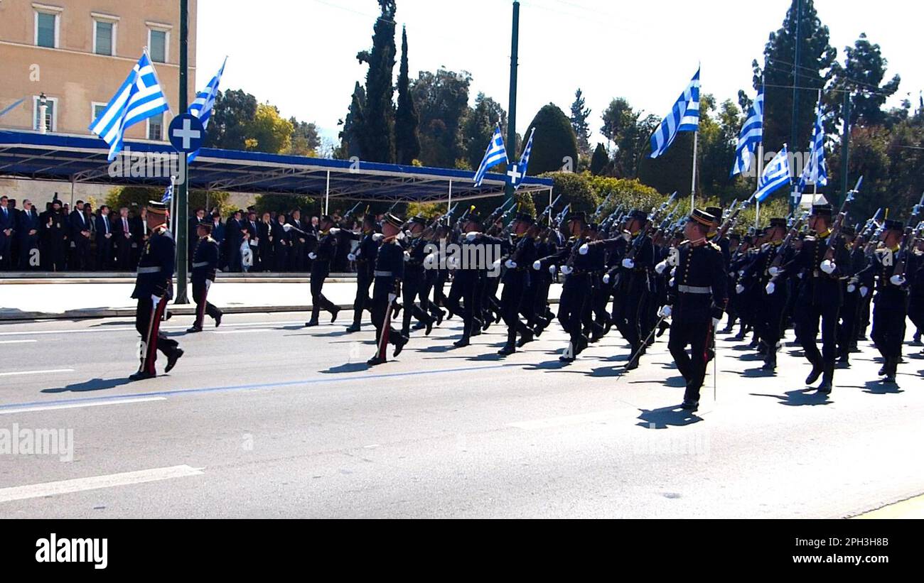 Athenas, Grecia. 25th Mar, 2023. (INT) Greek Independence Day Parade ...