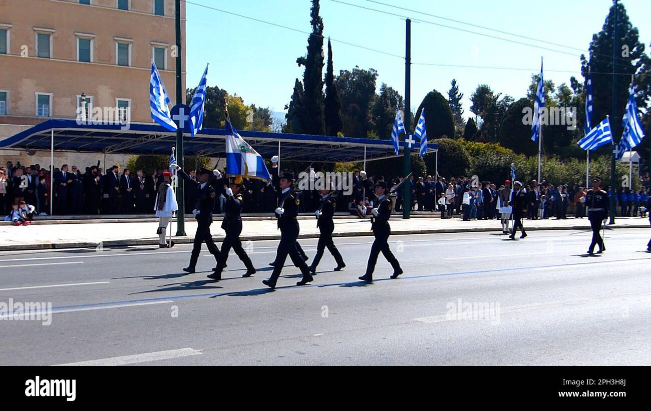 Athenas, Grecia. 25th Mar, 2023. (INT) Greek Independence Day Parade ...
