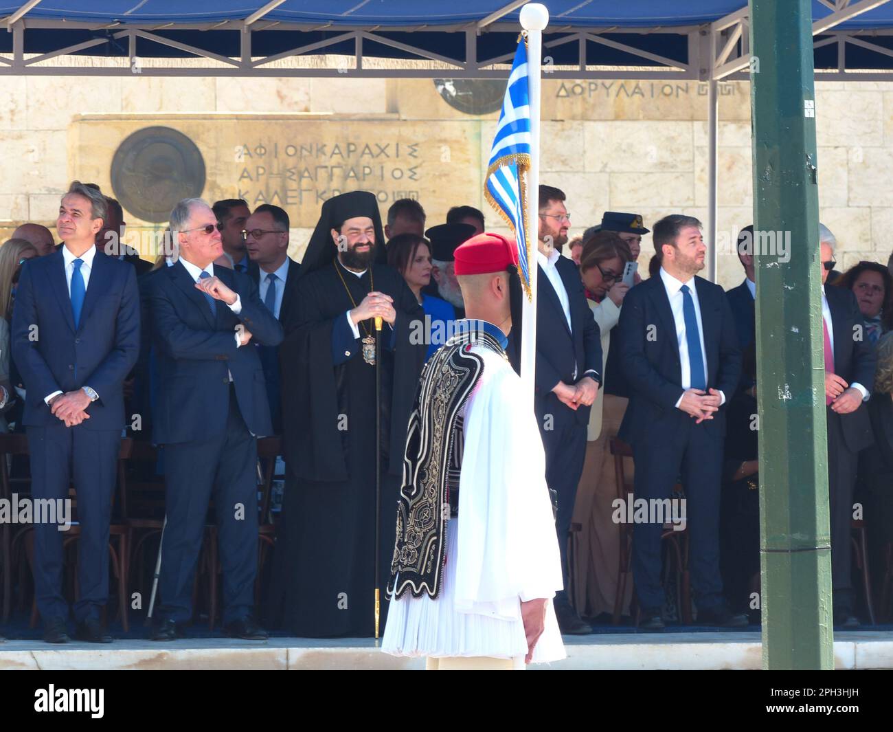 Athens, Greece. 25th Mar, 2023. Syntagma Square, Tomb of the Unknown ...
