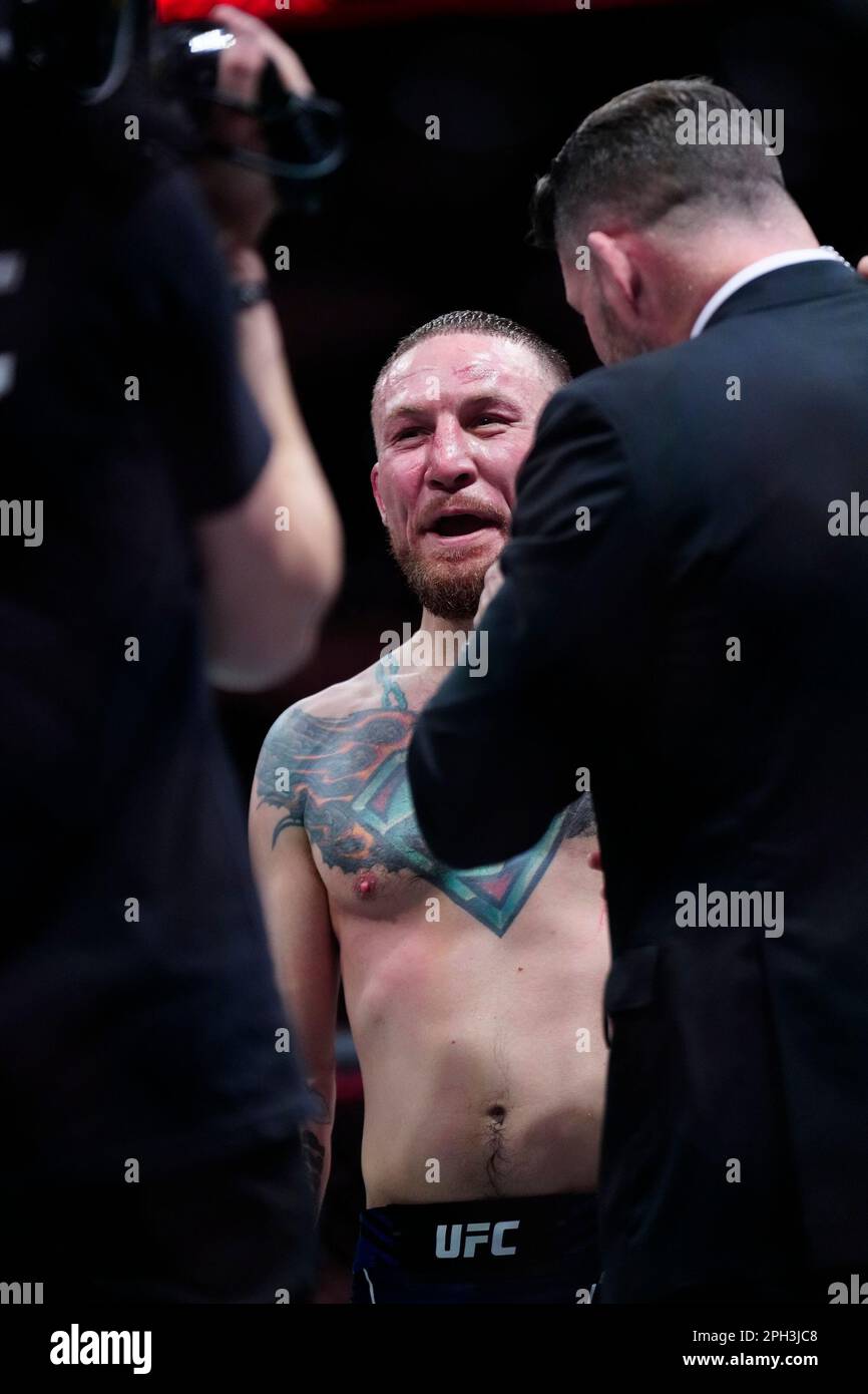 SAN ANTONIO, TEXAS - MARCH 25: Steven Peterson announces his retirement ...