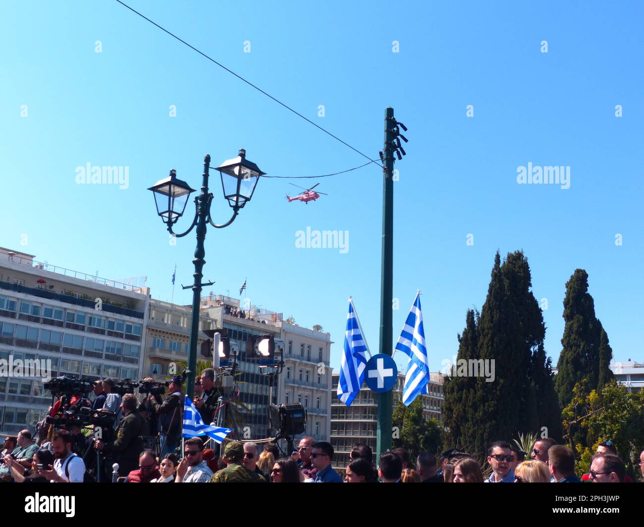 Athens, Greece. 25th Mar, 2023. Syntagma Square, Tomb of the Unknown ...