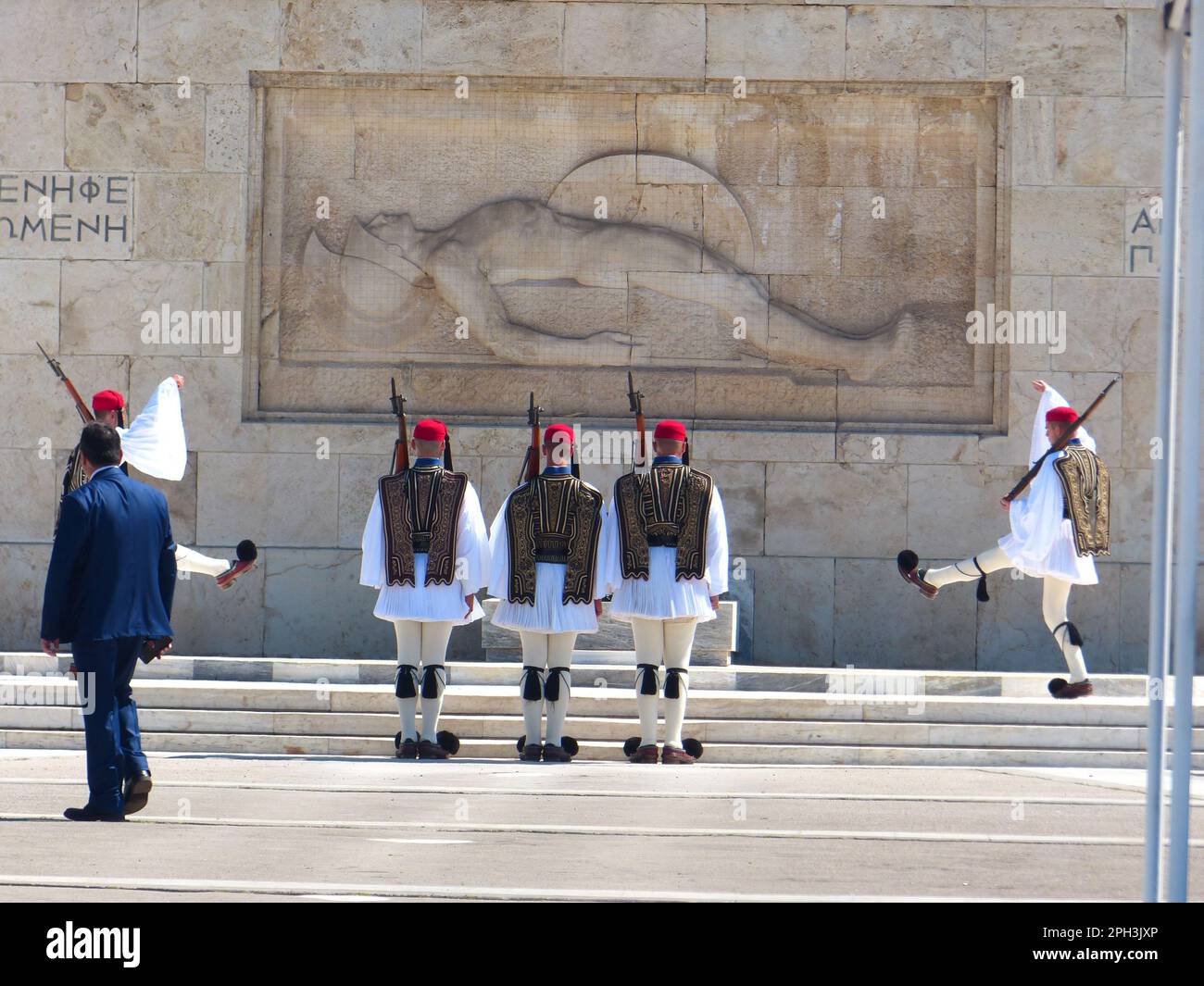 Athens, Greece. 25th Mar, 2023. Syntagma Square, Tomb of the Unknown ...