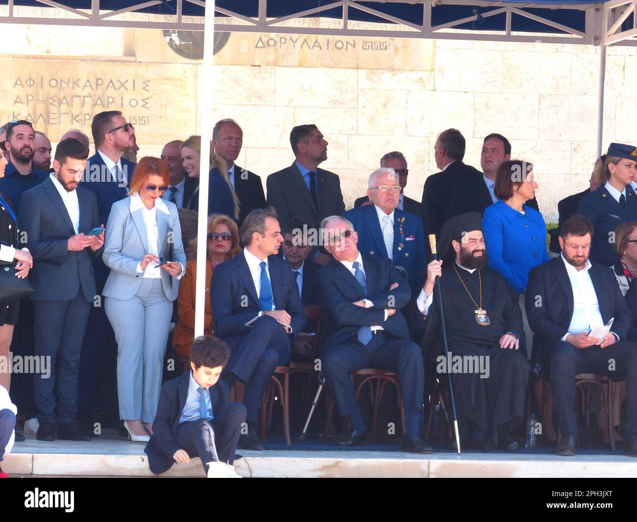 Athens, Greece. 25th Mar, 2023. Syntagma Square, Tomb of the Unknown ...