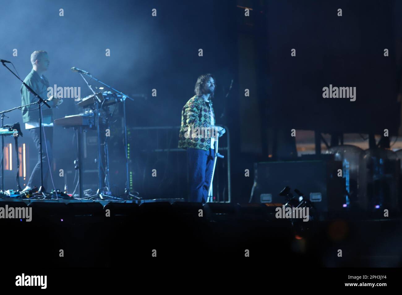 Sao Paulo, Sao Paulo, Brasil. 25th Mar, 2023. (INT)Tame Impala band ...