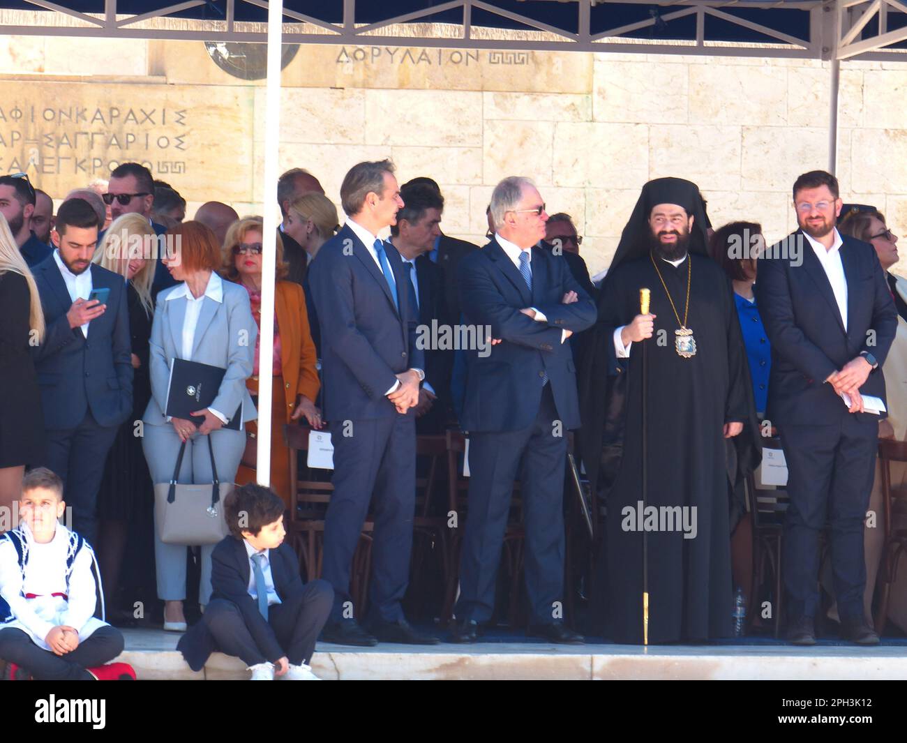 Athens, Greece. 25th Mar, 2023. Syntagma Square, Tomb of the Unknown ...
