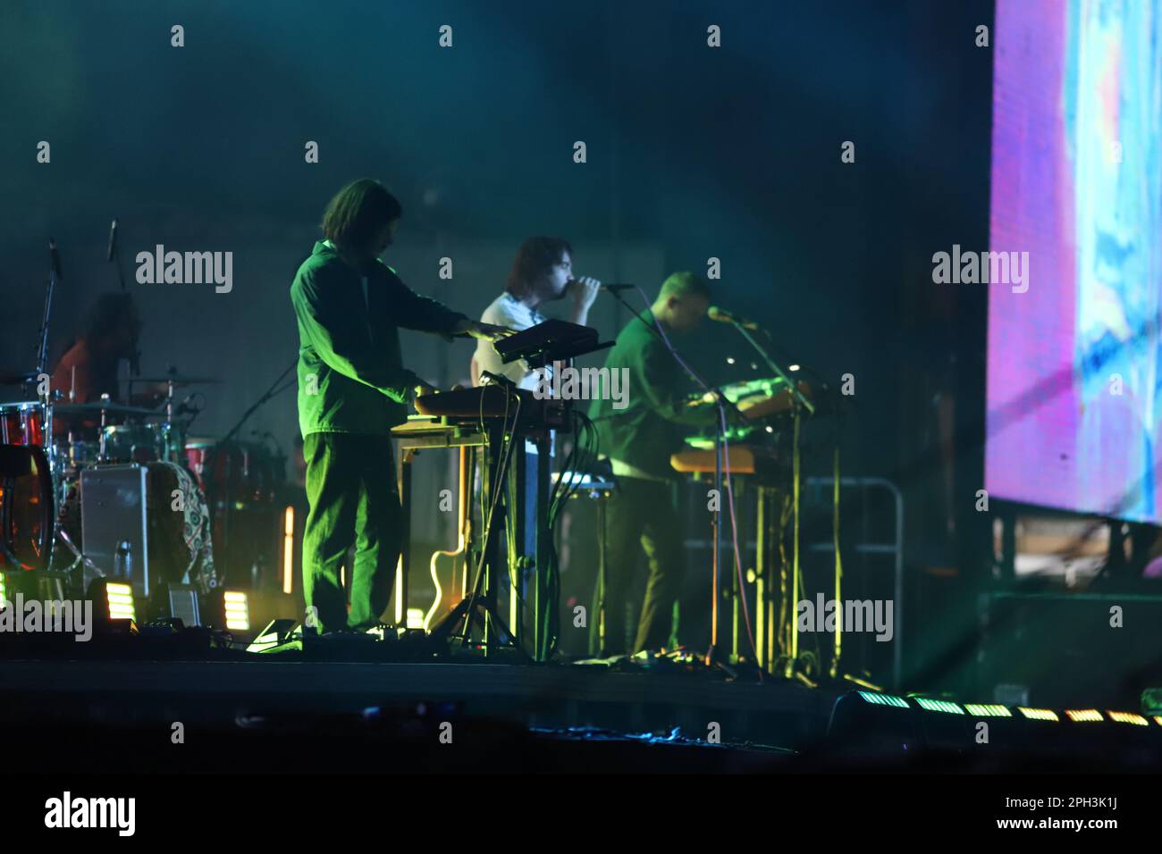 Sao Paulo, Sao Paulo, Brasil. 25th Mar, 2023. (INT)Tame Impala band ...