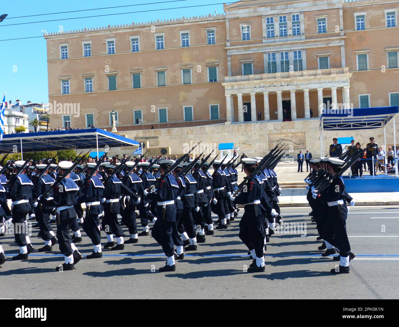 Athens, Greece. 25th Mar, 2023. Syntagma Square, Tomb of the Unknown ...