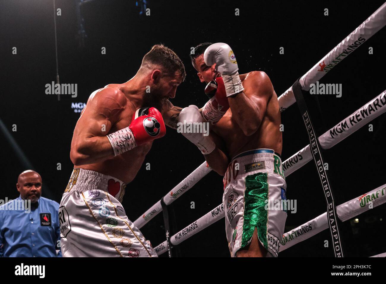 Las Vegas, Nevada, USA. 25th Mar, 2023. Action between Cody Crowley ...