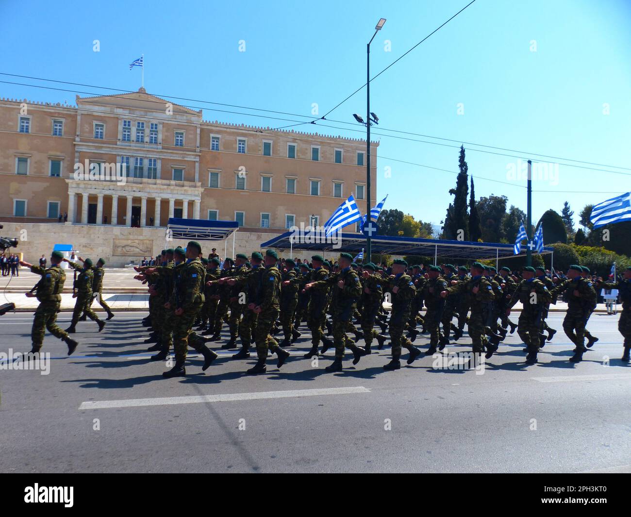 Athens, Greece. 25th Mar, 2023. Syntagma Square, Tomb of the Unknown ...