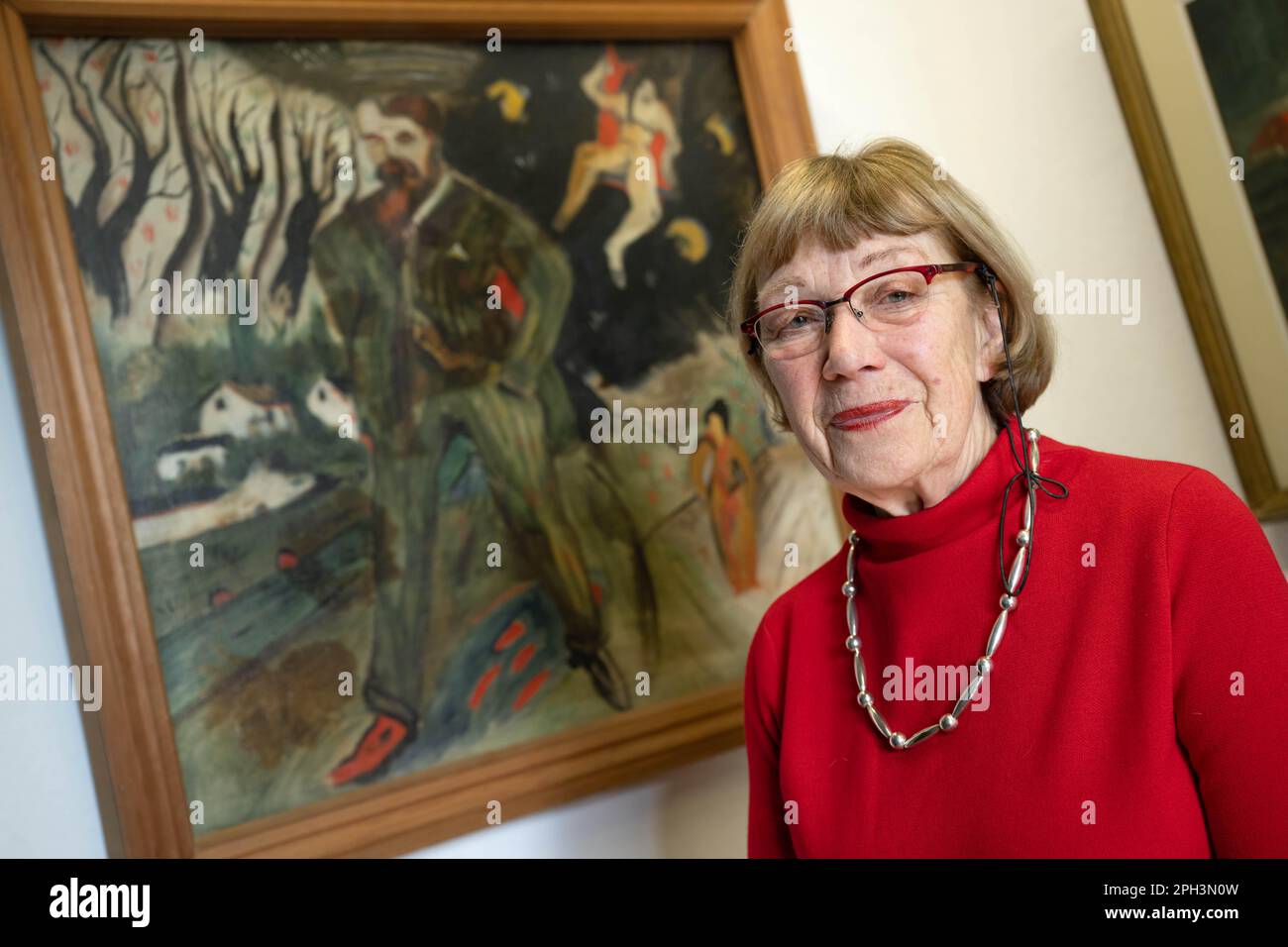 Varel, Germany. 24th Mar, 2023. Konstanze Radziwill, author, filmmaker ...