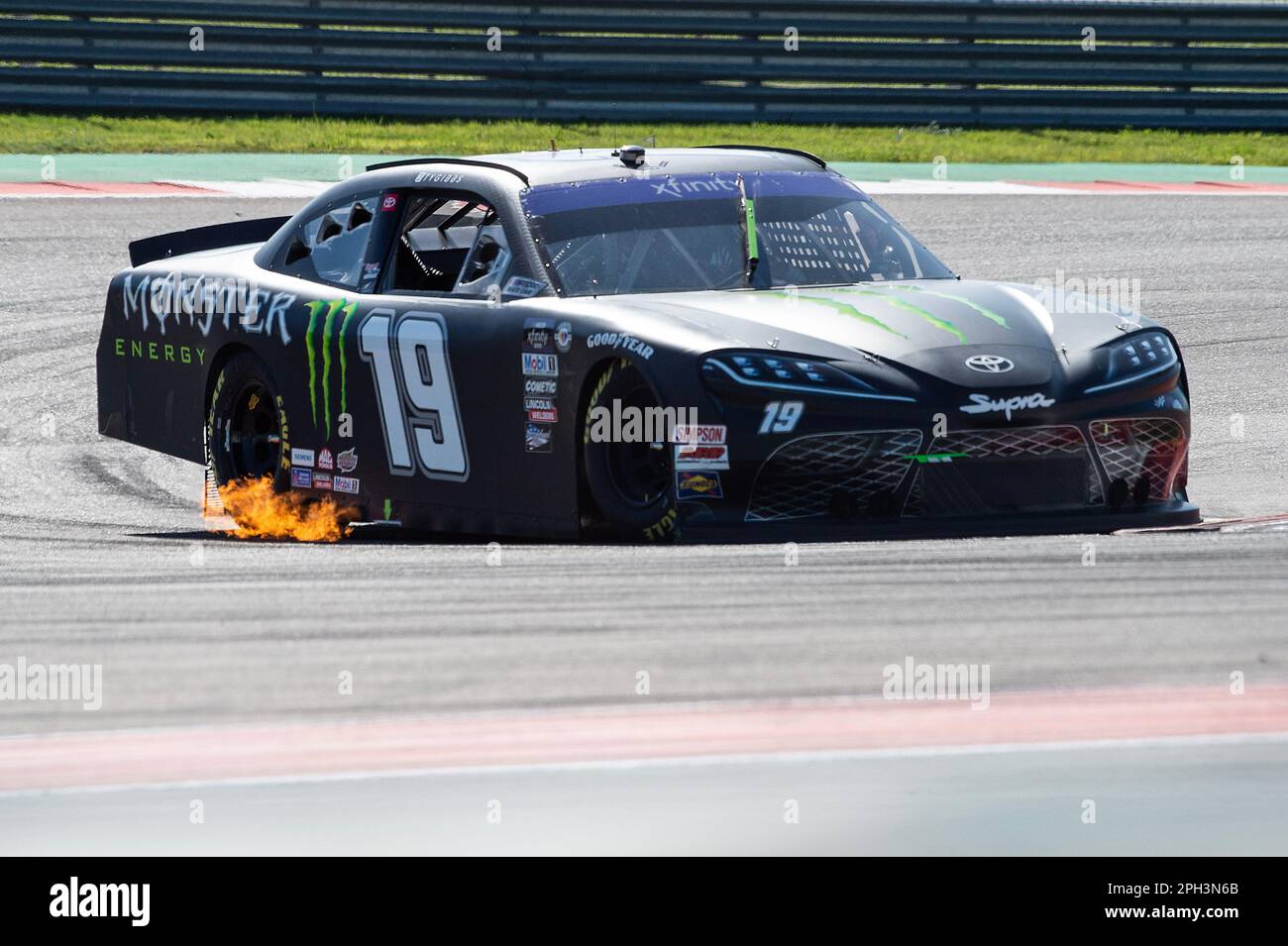 The Americas. 25th Mar, 2023. Ty Gibbs (19) with Joe Gibbs Racing in ...