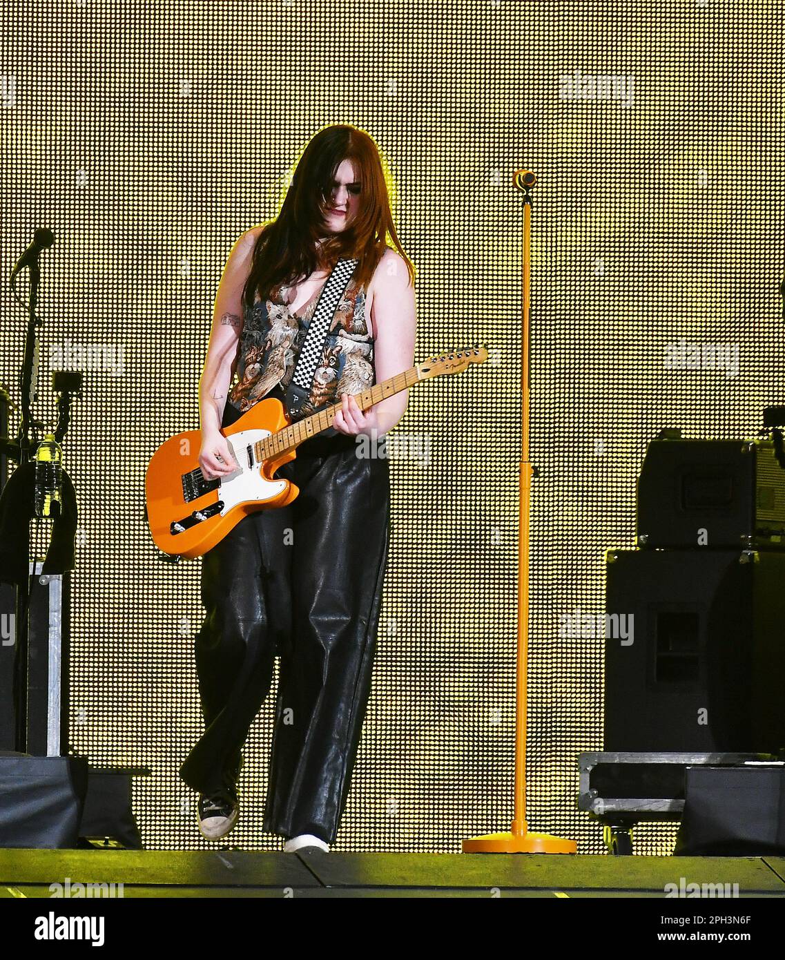 LAS VEGAS, NEVADA - MARCH 24: (Editorial Use Only) Gayle performs ...