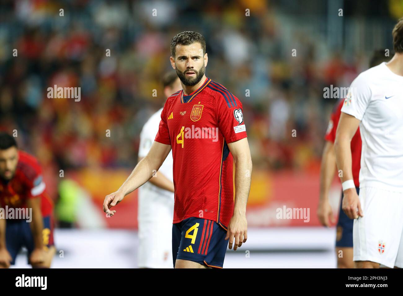 Malaga, Spain. 25th Mar, 2023. Nacho (ESP) Football/Soccer : UEFA ...