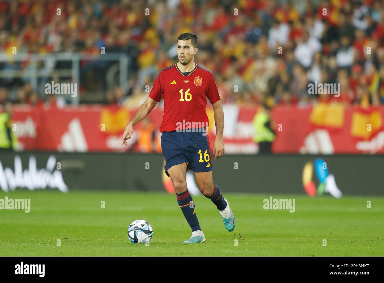 Malaga, Spain. 25th Mar, 2023. Rodri (ESP) Football/Soccer : UEFA ...