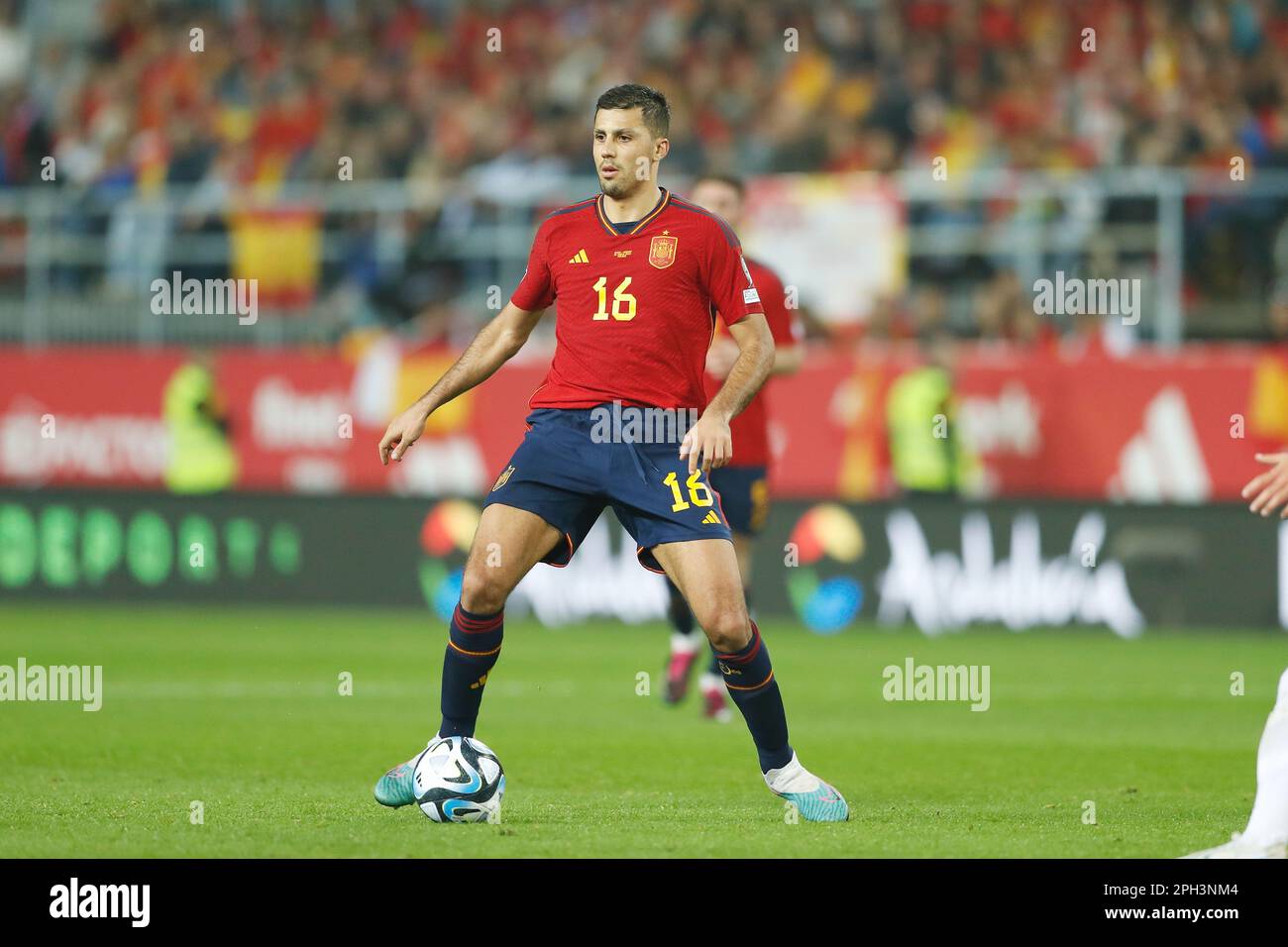 Malaga, Spain. 25th Mar, 2023. Rodri (ESP) Football/Soccer : UEFA ...