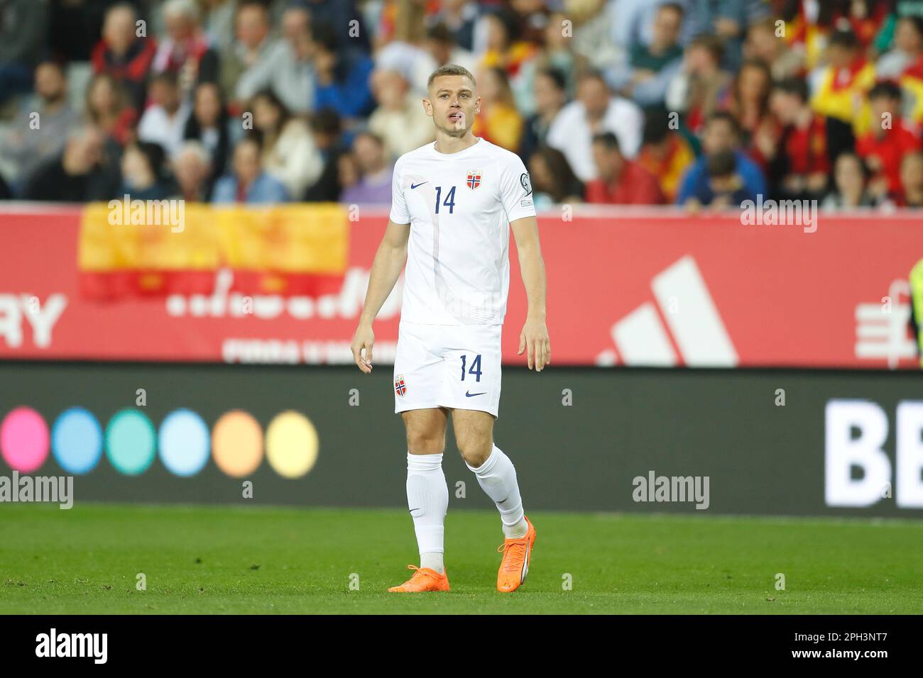 Malaga, Spain. 25th Mar, 2023. Julian Ryerson (NOR) Football/Soccer ...