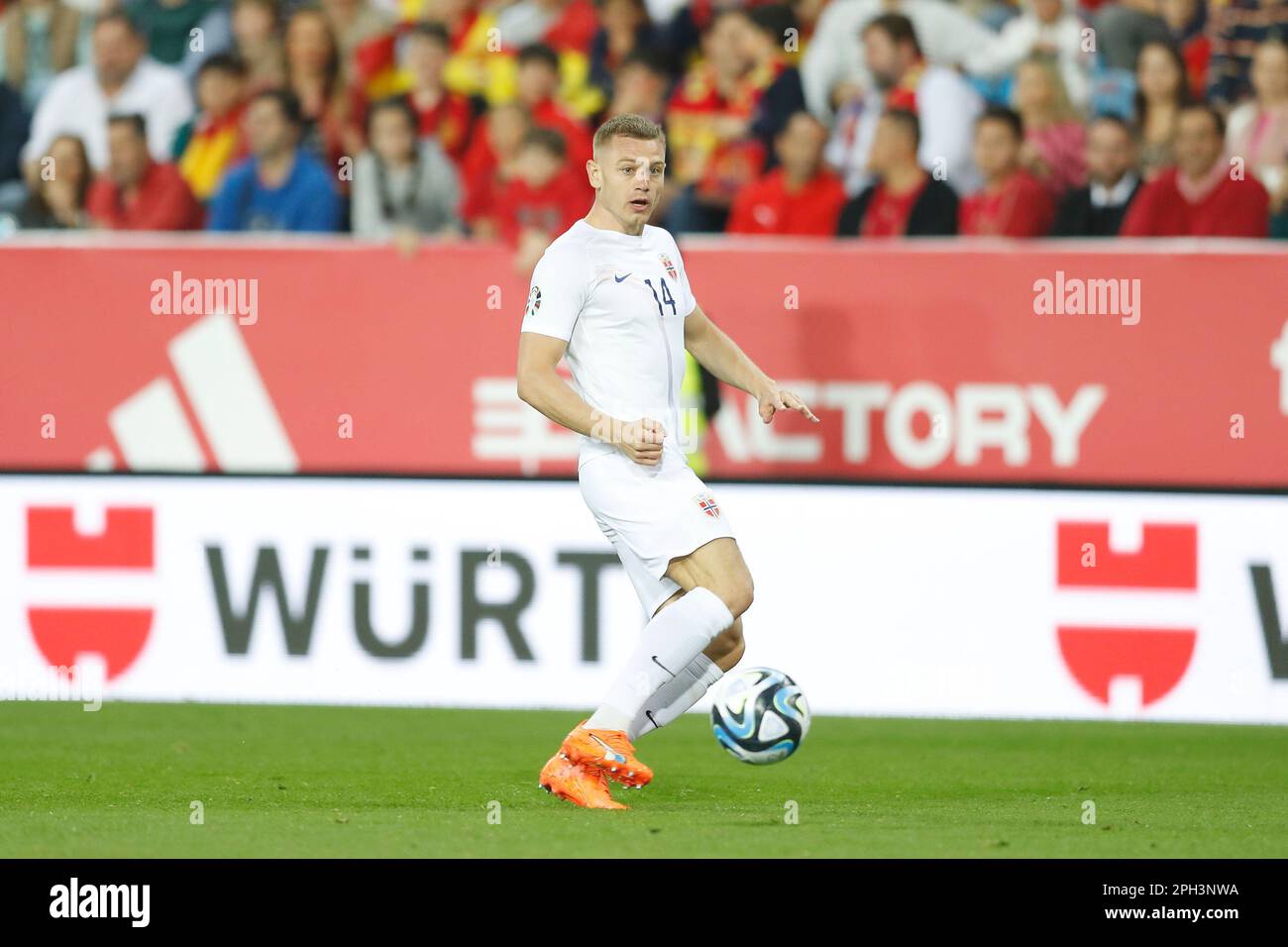 Malaga, Spain. 25th Mar, 2023. Julian Ryerson (NOR) Football/Soccer ...