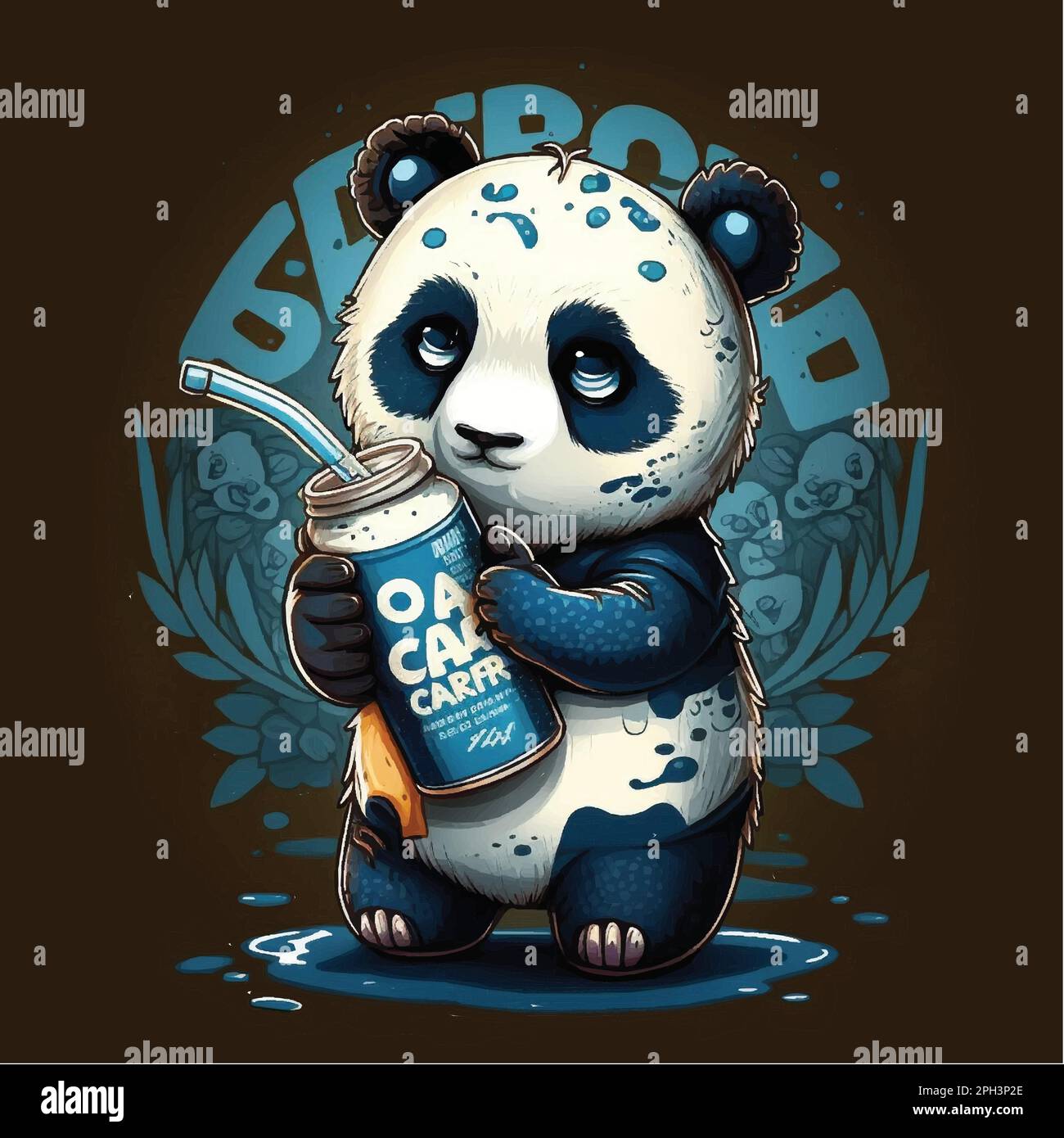 Panda character hi-res stock photography and images - Alamy