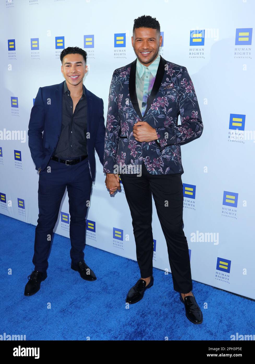 Los Angeles, USA. 25th Mar, 2023. Eric Aviles, Jeffrey Bowyer Chapman arrives at The 2023 Human ...