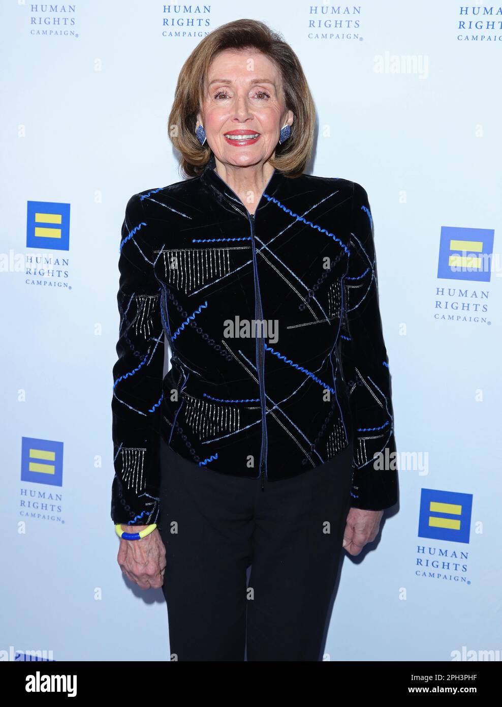 Los Angeles, USA. 25th Mar, 2023. Nancy Pelosi arrives at The 2023 ...